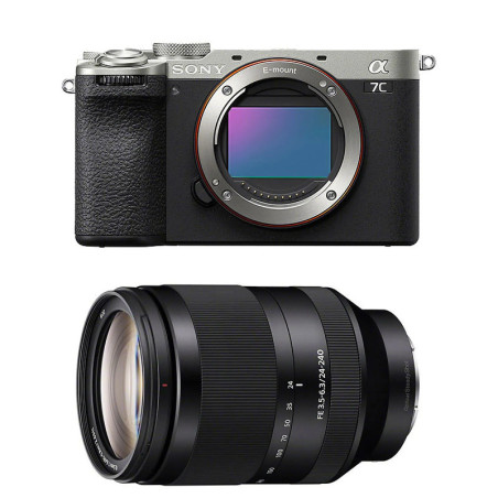 SONY ALPHA 7C II silver + objectif FE 24-240 f/3.5-6.3 OSS - Achat I ...