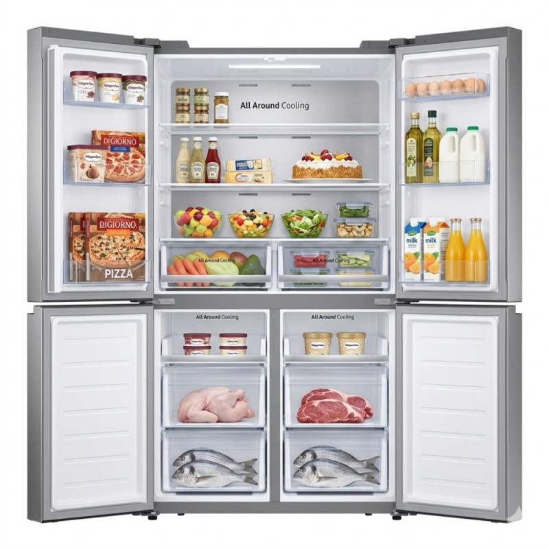 Réfrigérateur américain dual tech cooling 4 portes Hisense -582 LT- RC ...